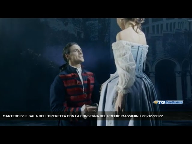 TRIESTE | MARTEDI' 27 IL GALA DELL'OPERETTA CON LA CONSEGNA DEL PREMIO ...