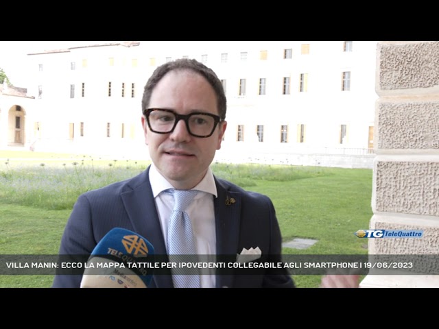 CODROIPO | VILLA MANIN: ECCO LA MAPPA TATTILE PER IPOVEDENTI ...