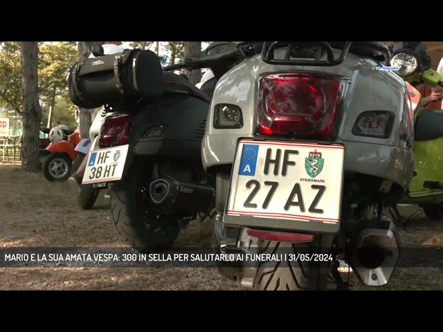 TRIESTE | MARIO E LA SUA AMATA VESPA: 300 IN SELLA PER SALUTARLO AI ...