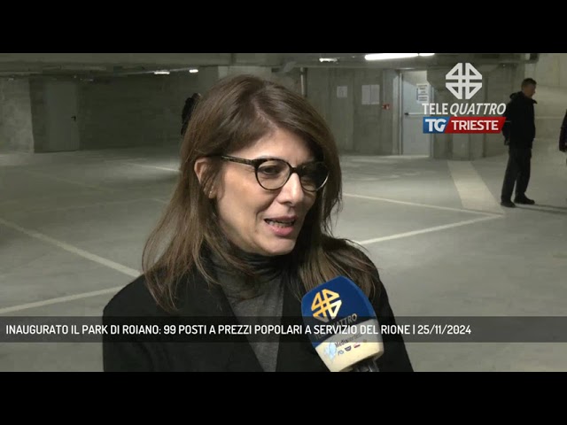 TRIESTE | INAUGURATO IL PARK DI ROIANO: 99 POSTI A PREZZI POPOLARI A ...